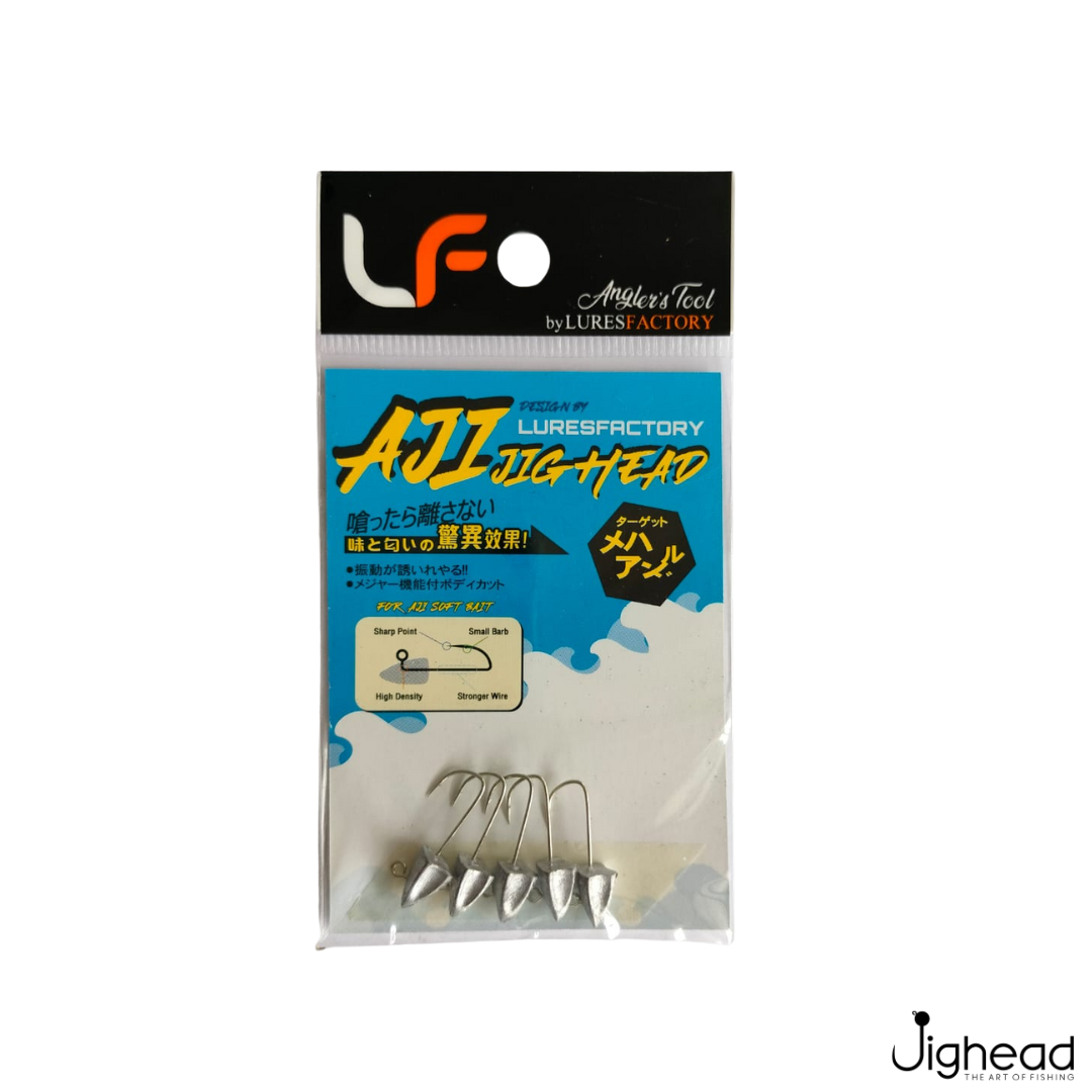 Lures Factory Aji hook Arrow Jighead | Weight: 0.9g-2.5g | 5pcs
